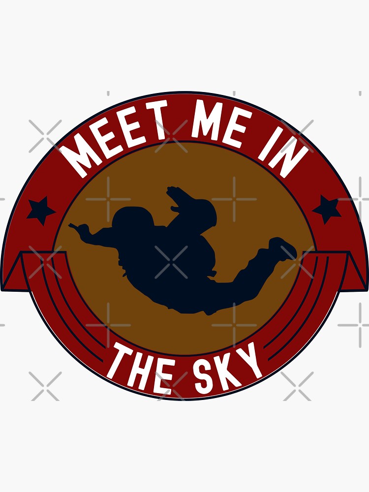 "Funny Colorful skydiving Quote Design With skydiver Sketch For Women ...