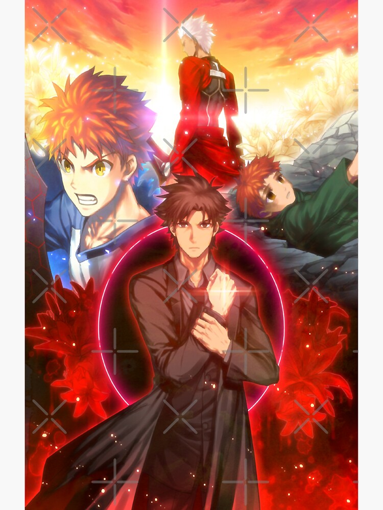 "Mens Womens Shirou Rin Tohsaka Gifts Movie Fans" Sticker for Sale by ...