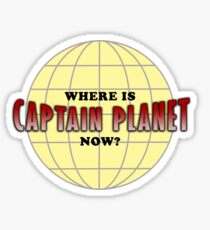 Captain Planet: Stickers | Redbubble