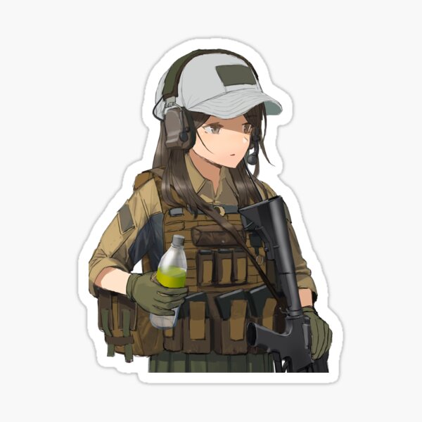 "Vintage Great Military Art Fans Anime Cute Gun Special War Everyone ...