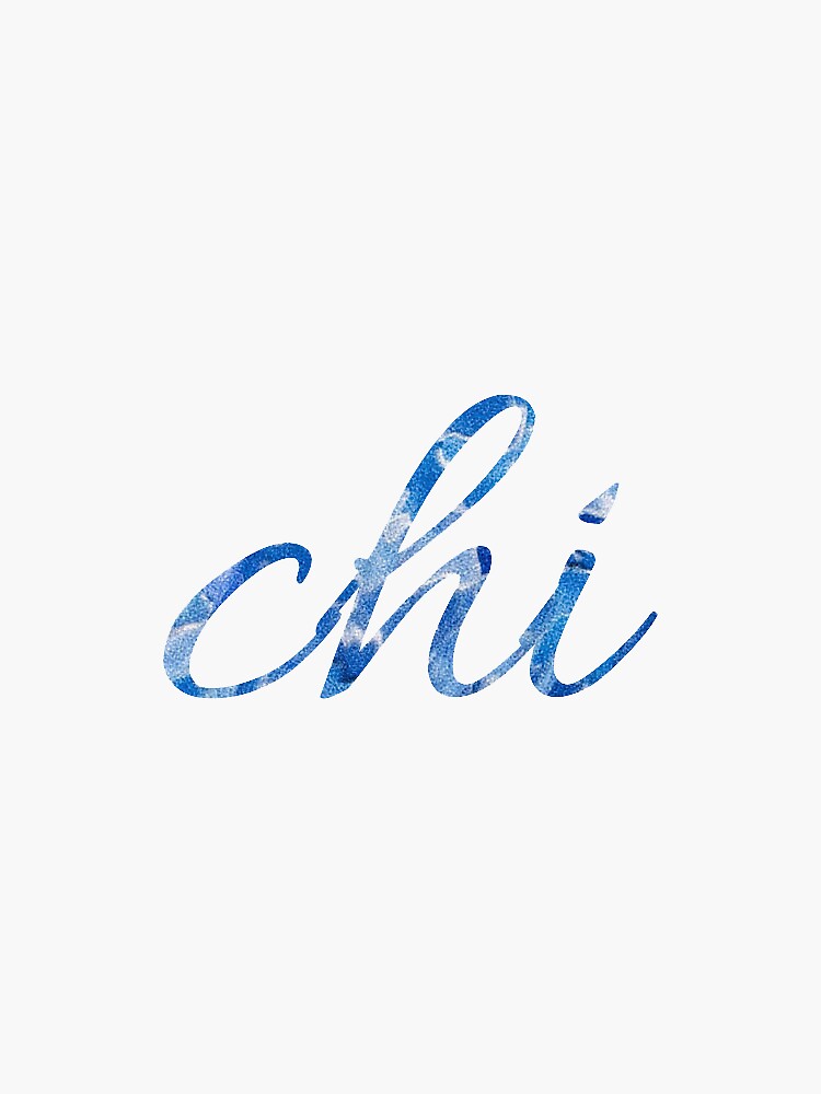 "Chi" Sticker by ashlynkloda | Redbubble