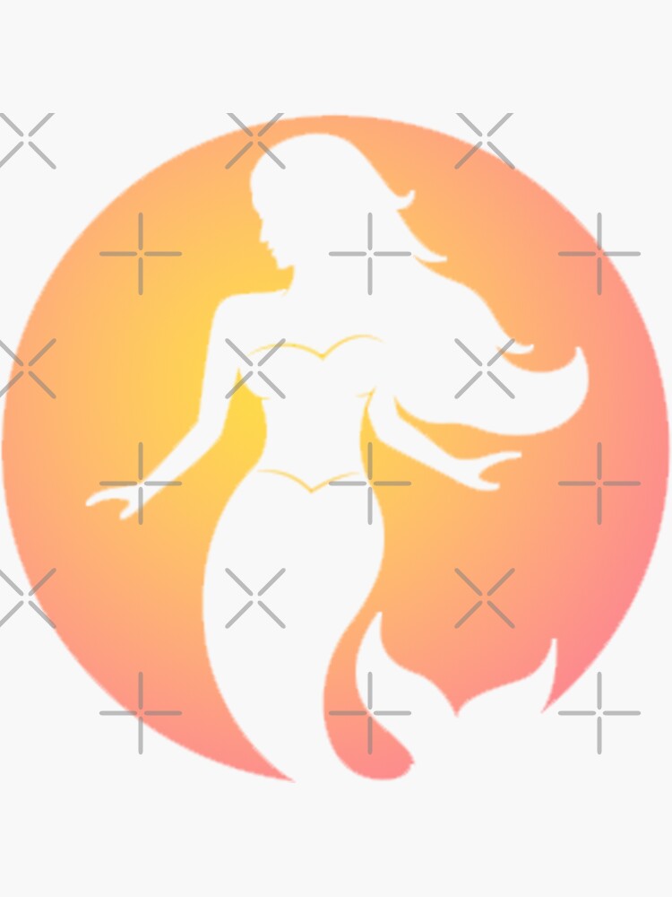 "Mermaid series 022" Sticker for Sale by DavidDai | Redbubble