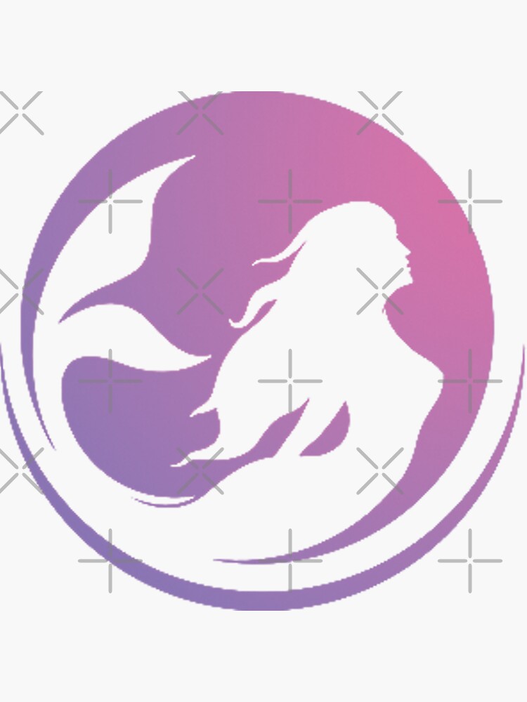 "Mermaid series 023" Sticker for Sale by DavidDai | Redbubble