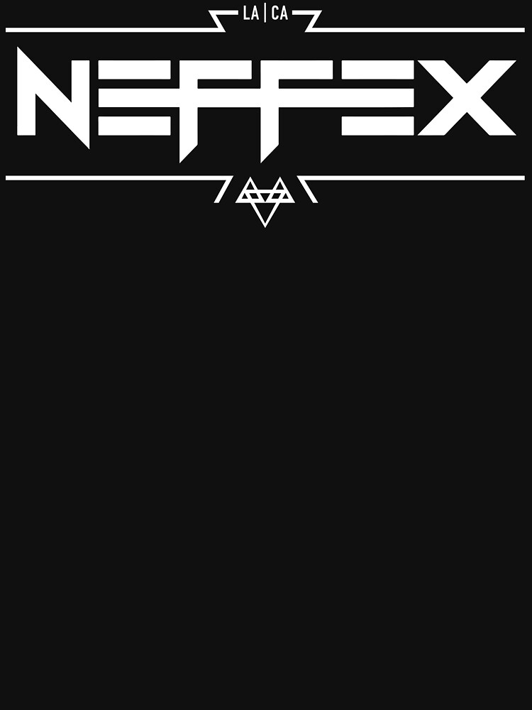 "NEFFEX Word Logo White" T-shirt for Sale by Neffex | Redbubble ...