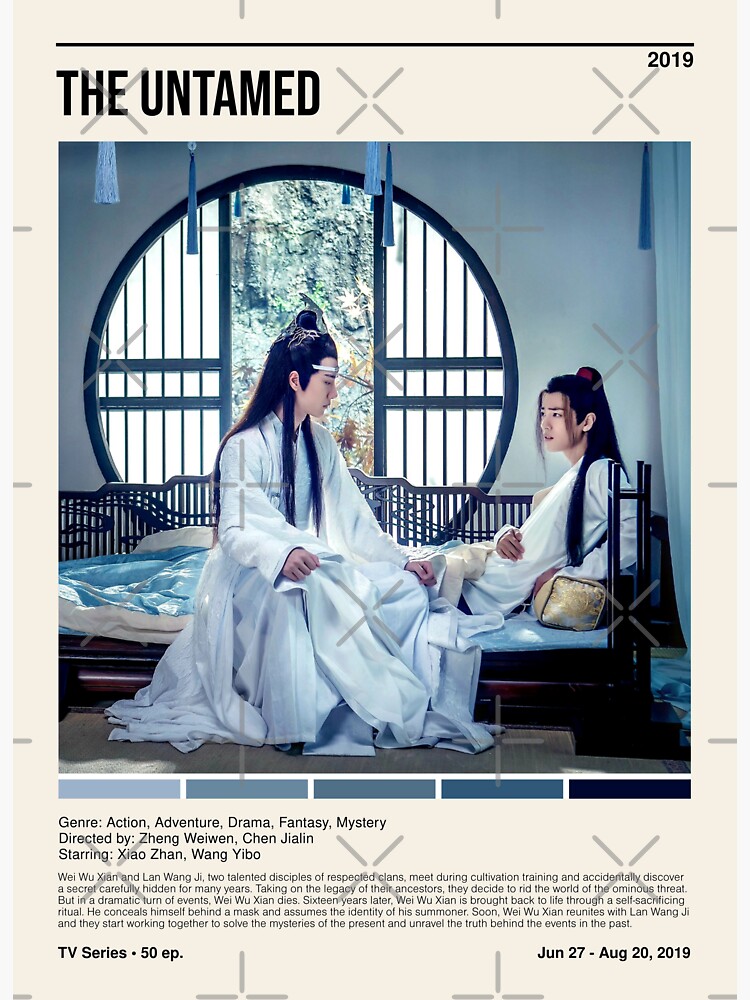 "The untamed / 2019 (Chinese drama)" Sticker for Sale by LadyPPink ...