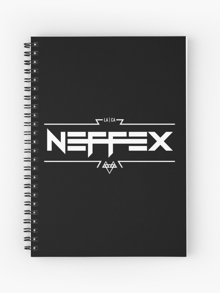 "NEFFEX Word Logo White" Journal for Sale by Neffex | Redbubble