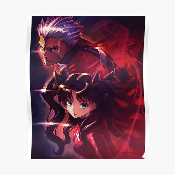 "Birthday Gifts Fate Stay Rin Tohsaka Gifts Movie Fans" Poster for Sale ...