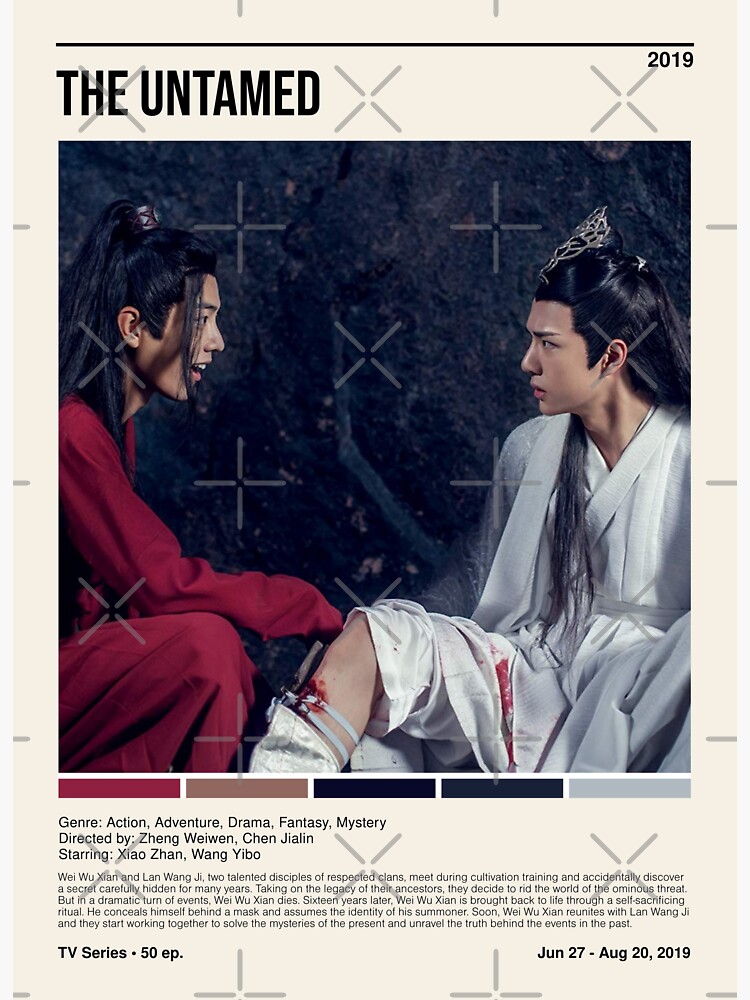 "The untamed / 2019 (Chinese drama)" Sticker for Sale by LadyPPink ...