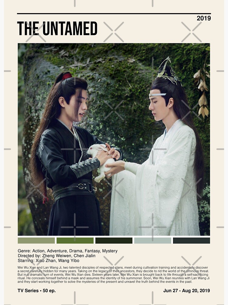 "The untamed / 2019 (Chinese drama)" Sticker for Sale by LadyPPink ...