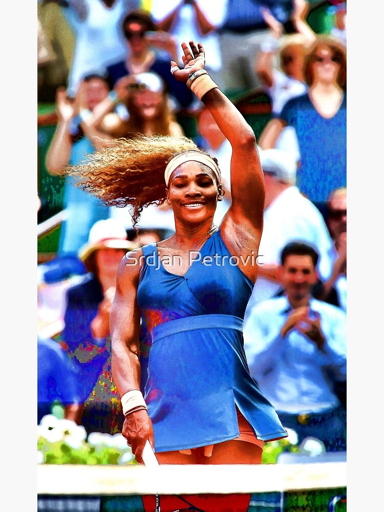 "Serena Williams Tennis Star" Art Print by Srdjanfox | Redbubble