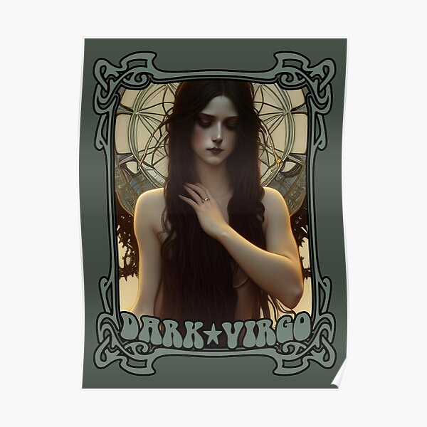 "Dark Virgo" Poster for Sale by MemeStreets | Redbubble