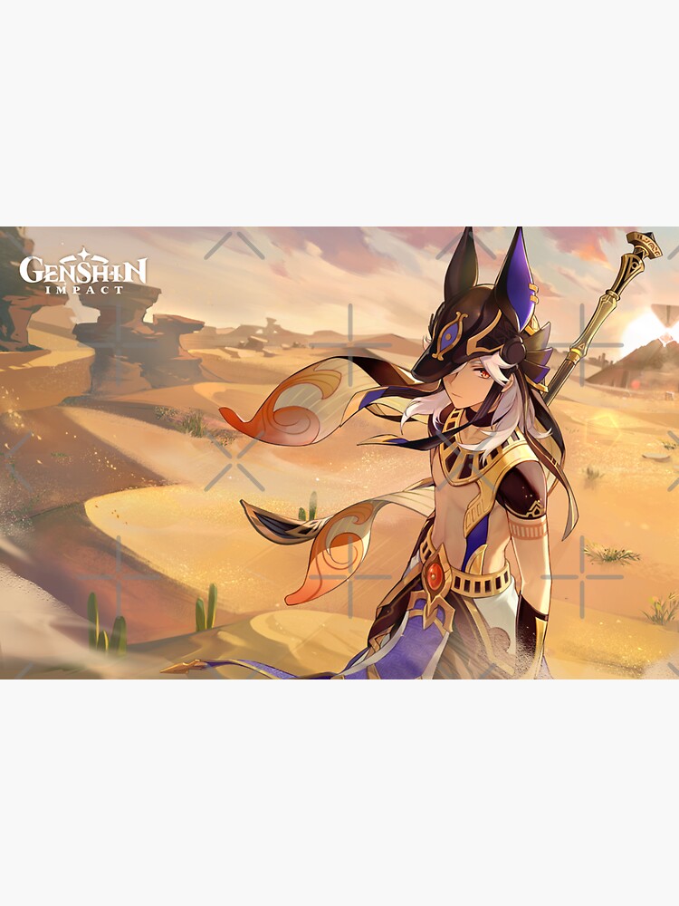 "Cyno Genshin Impact" Sticker for Sale by Artwala75 | Redbubble