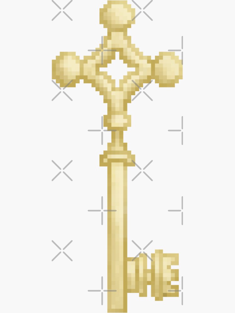 "Aot Basement Key Pixel Art" Sticker for Sale by Skinpedia | Redbubble