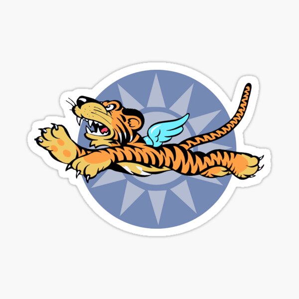 Flying Tigers Stickers | Redbubble