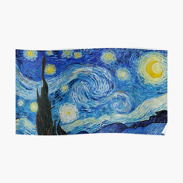 "The Starry Night by Vincent van Gogh 1889" Poster for Sale by ...