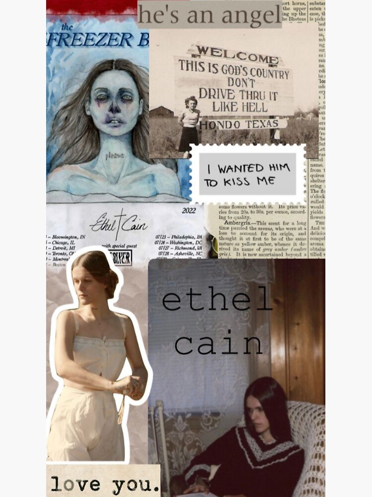 "Ethel Cain " Sticker for Sale by tasshop | Redbubble