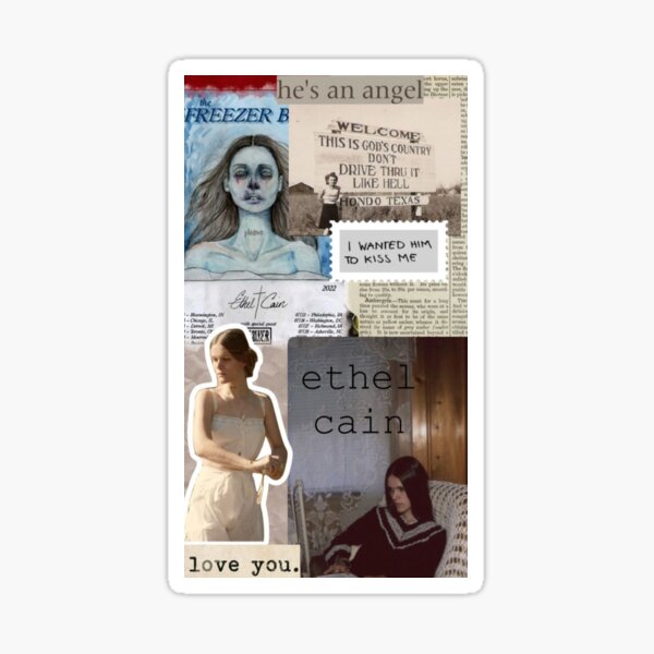 "Ethel Cain " Sticker for Sale by tasshop | Redbubble