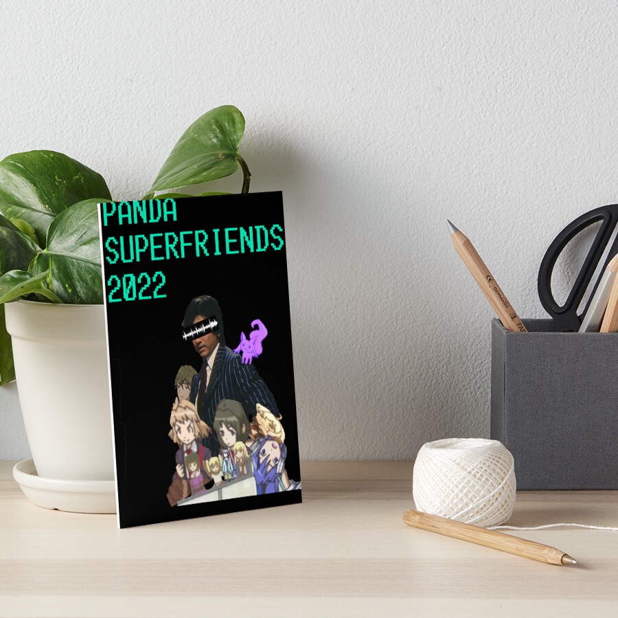"Official Panda Superfriends 2022 Shirt Classic" Art Board Print for ...