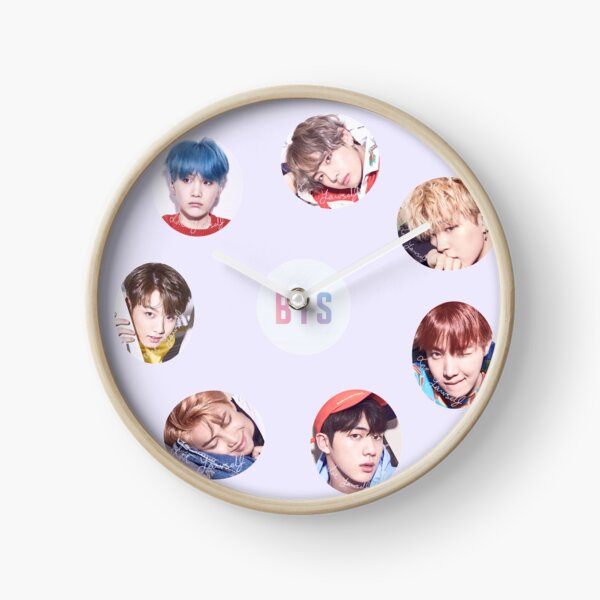 Bts Clocks | Redbubble
