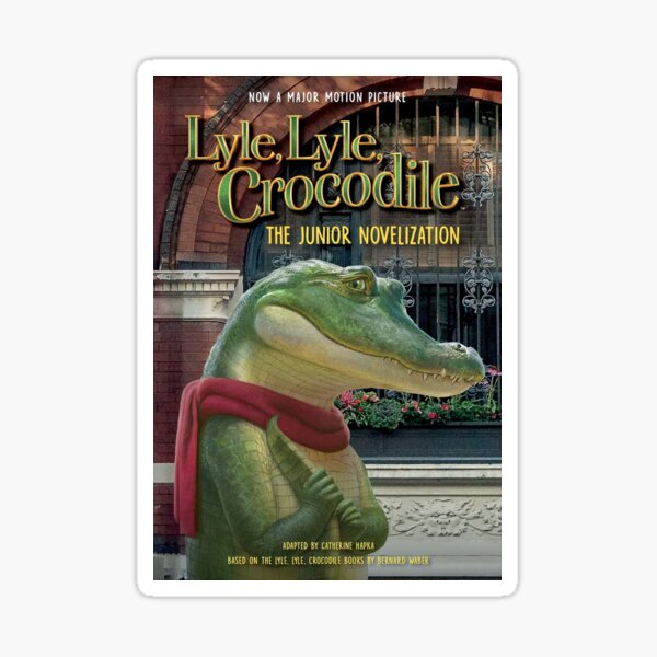 "Crocodiles With Red Scarf" Sticker for Sale by Gouldin | Redbubble