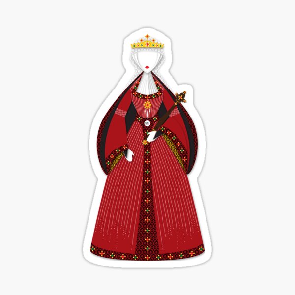 "Isabel de Castilla" Sticker by Ninicromie | Redbubble