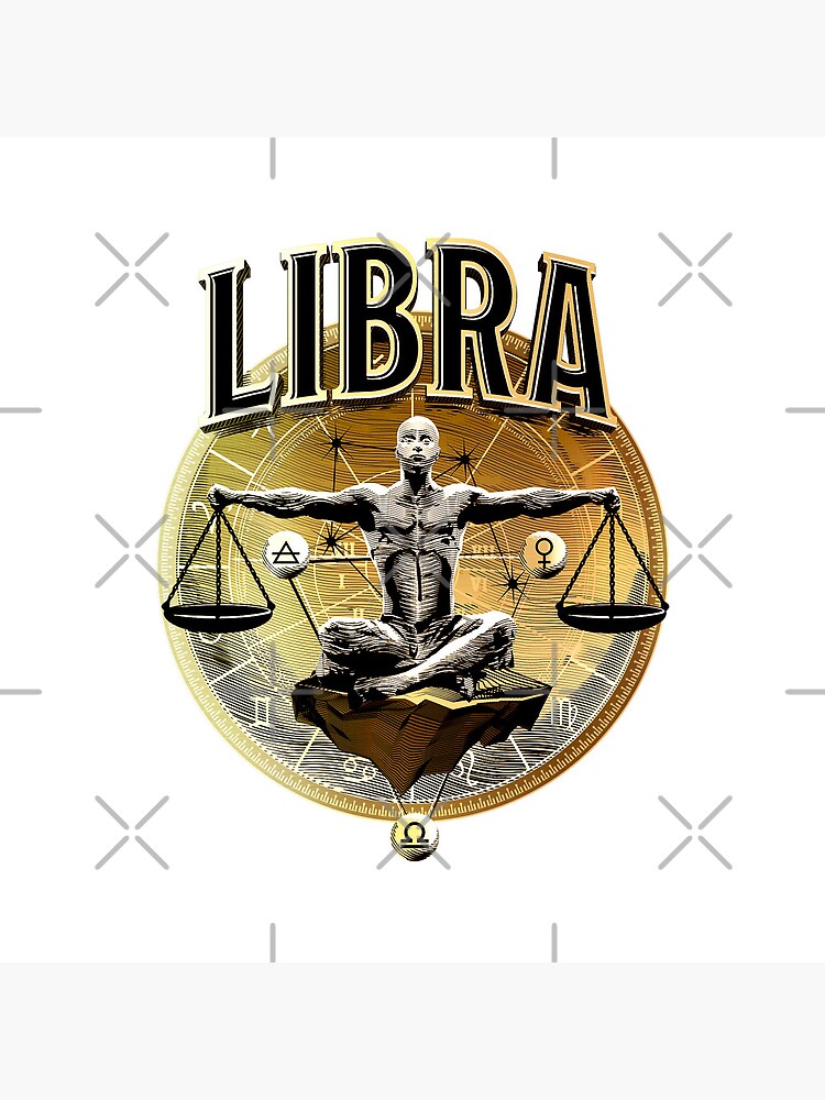 Lámina fotográfica «Libra. Balanza. Justicia. Signos del zodíaco ...