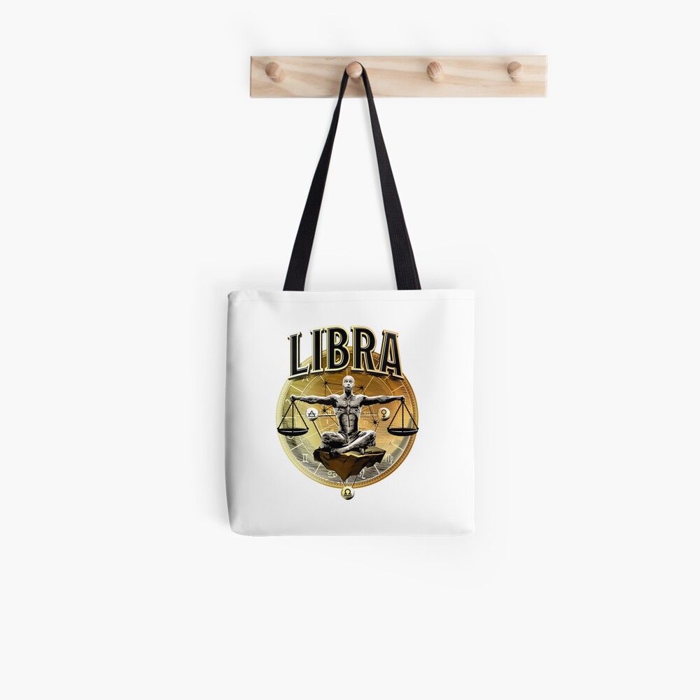 Bolsa de tela «Libra. Balanza. Justicia. Signos del zodíaco. Astrología ...