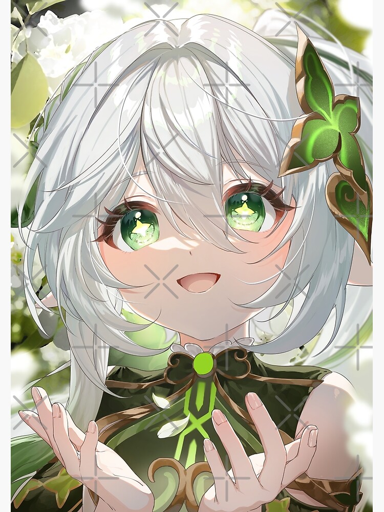 "Cute Nahida Genshin Impact" Art Print for Sale by BataviaAnime | Redbubble