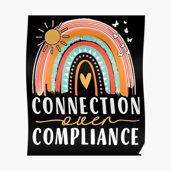 "Connection Over Compliance Shirt Dyslexia Shirt Adhd Shirt Aba Shirts ...