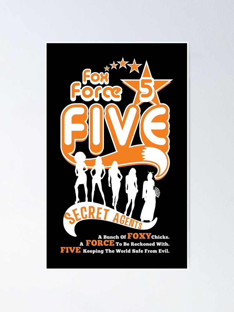 " Pulp Fiction - Fox Force Five "Le Orange"" Poster for Sale by ...