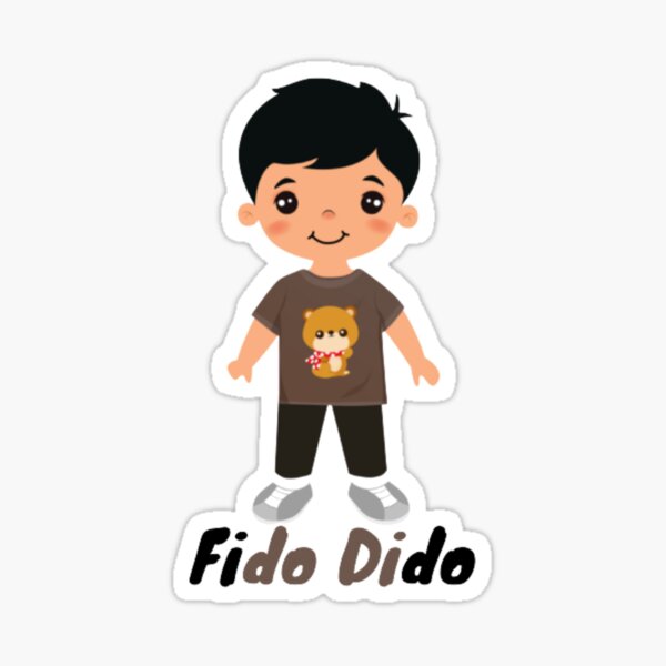 "Fido Dido" Sticker for Sale by bougashop | Redbubble