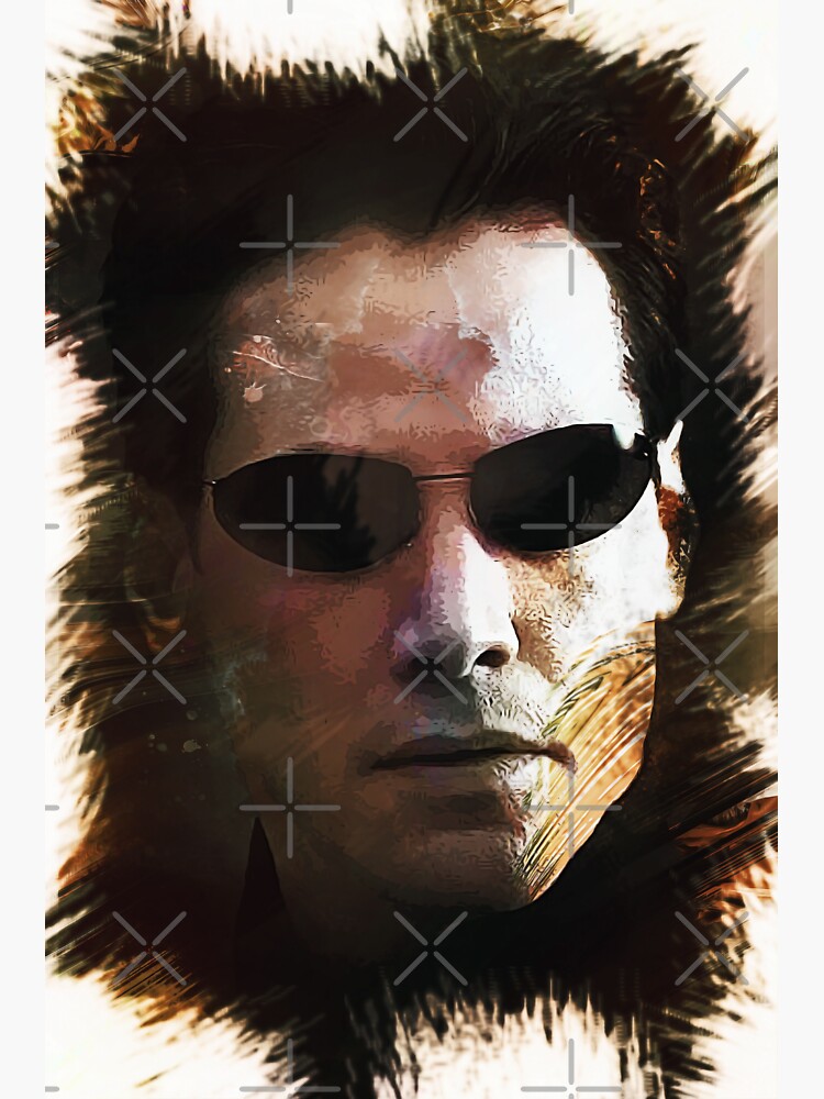 "NEO - The Matrix [Keanu Reeves]" Sticker for Sale by Naumovski | Redbubble