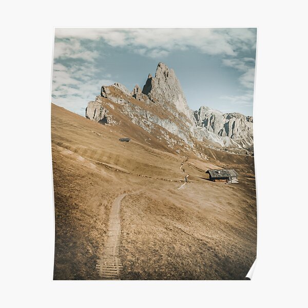 "Autumn over the mountains of Seceda II" Poster for Sale by LucaRamble ...