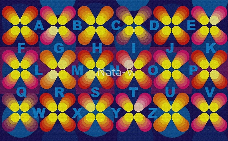 "Alphabet" by Nata-V | Redbubble