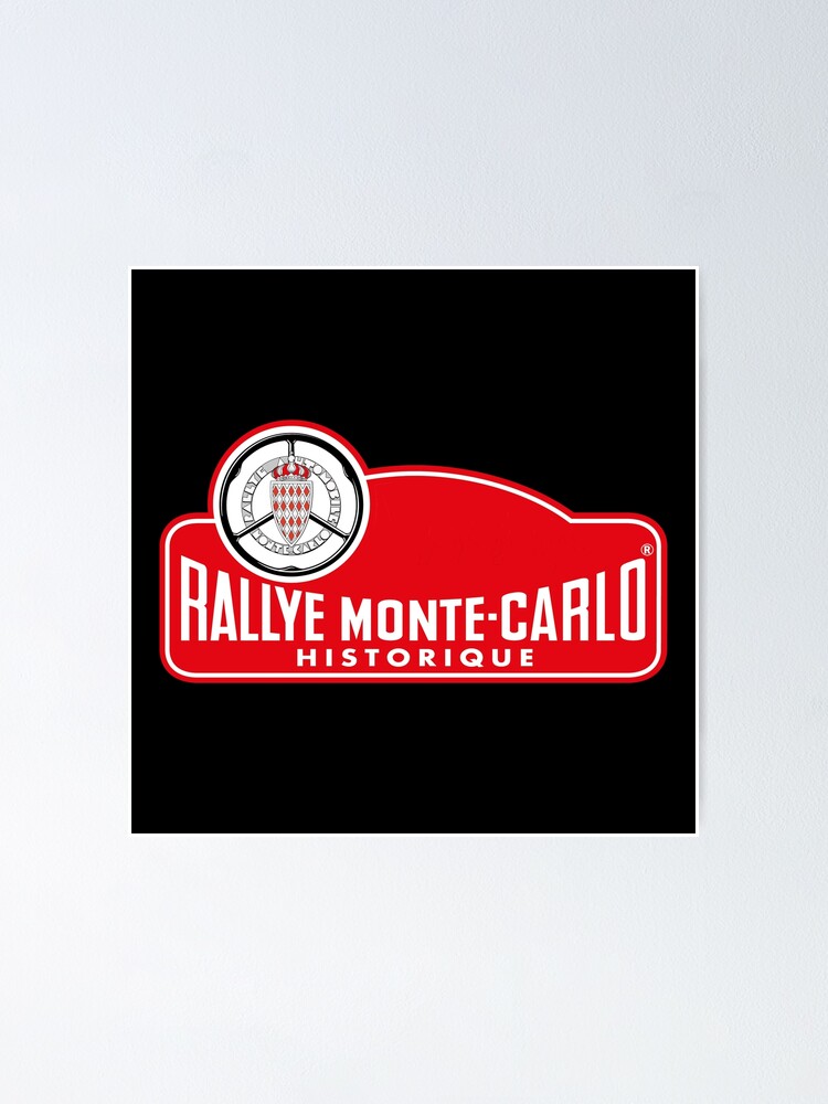 "Unusual Rallye Monte Carlo Design" Poster for Sale by himznaski ...