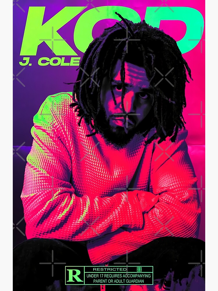 "J. Cole 'KOD' Neon" Photographic Print for Sale by phaselynsylphs ...