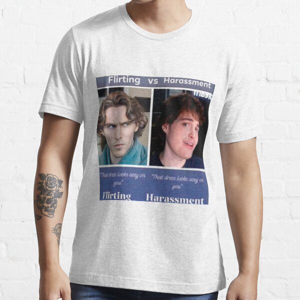 "Jerma X Dream face reveal flirting vs harassment meme" T-shirt for ...