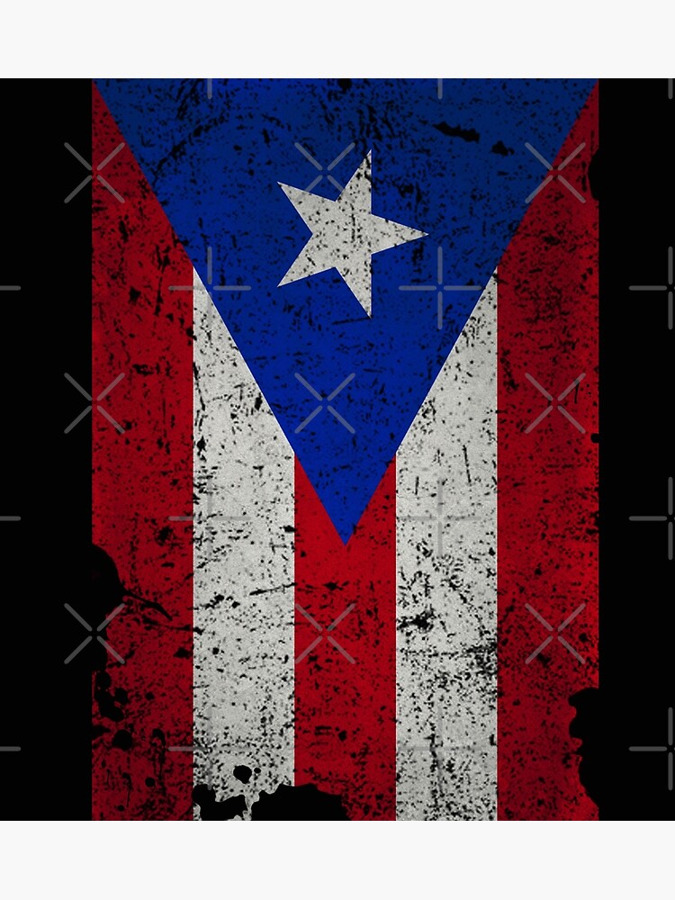 "Puerto rico flag Distressed" Poster for Sale by plonco71 | Redbubble