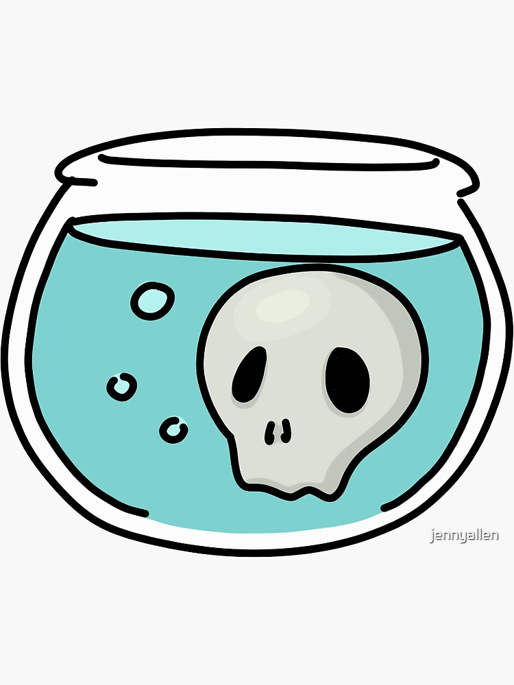 "Bloop" Sticker for Sale by jennyallen | Redbubble