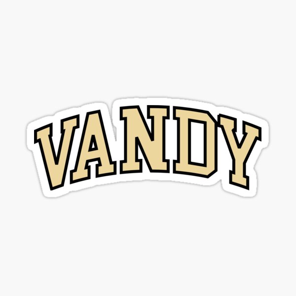 "vandy" Sticker for Sale by pags18 | Redbubble