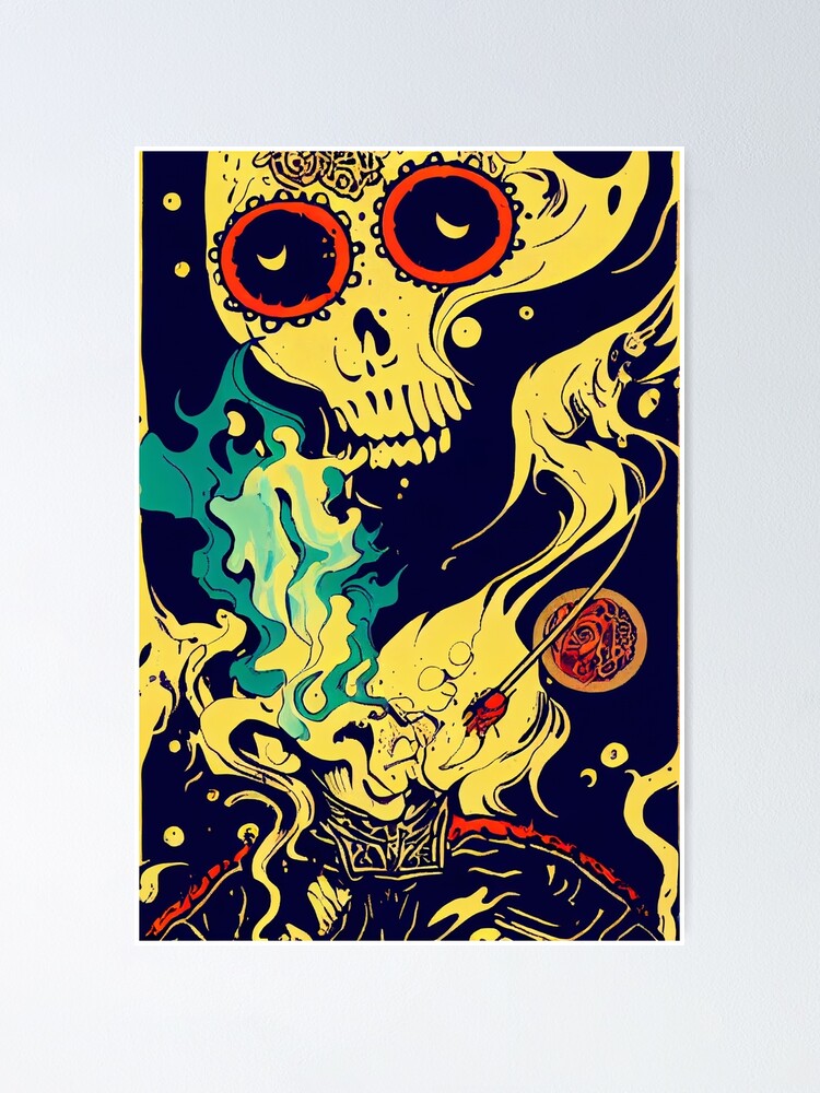 "The Grim Reaper" Poster for Sale by flowinglobe | Redbubble