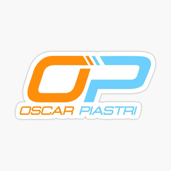 "Oscar Piastri Logo McLaren F1 Colors" Sticker for Sale by larsmeijer11 ...