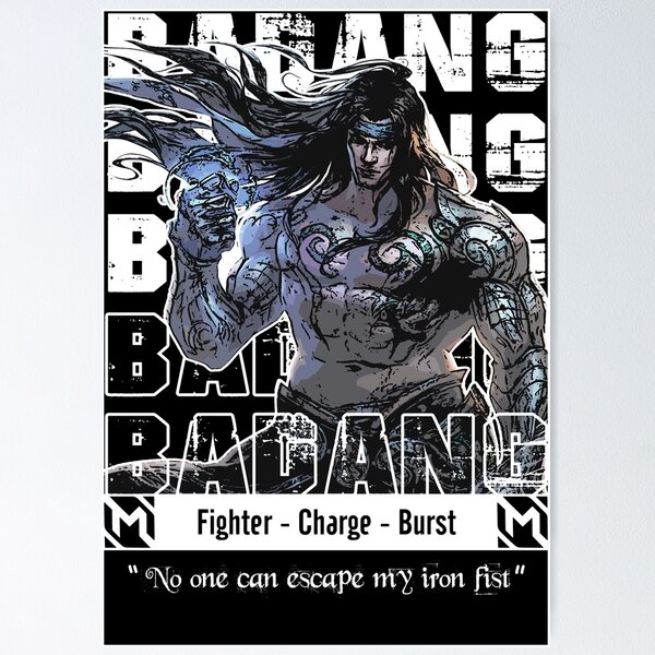 "Mobile Legends Hero Badang" Poster for Sale by Ruinn24 | Redbubble