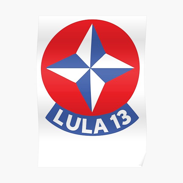"Lula 13, Lula Presidente, Lula Logo Estrela, Lula 2022" Poster for ...