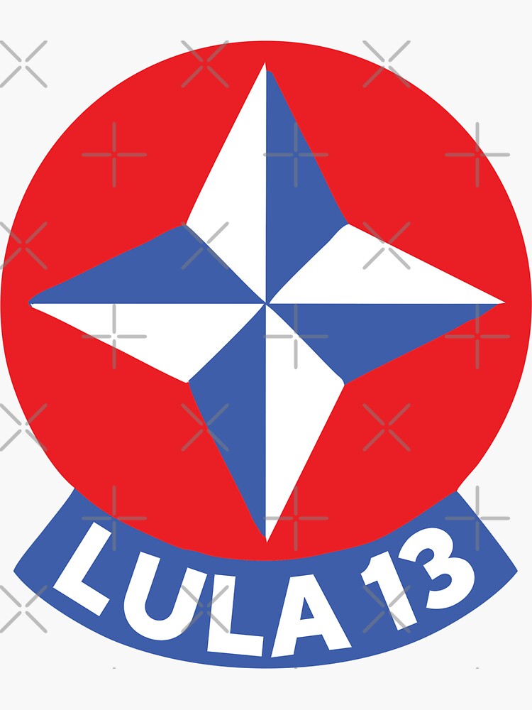 "Lula 13, Lula Presidente, Lula Logo Estrela, Lula 2022" Sticker for ...