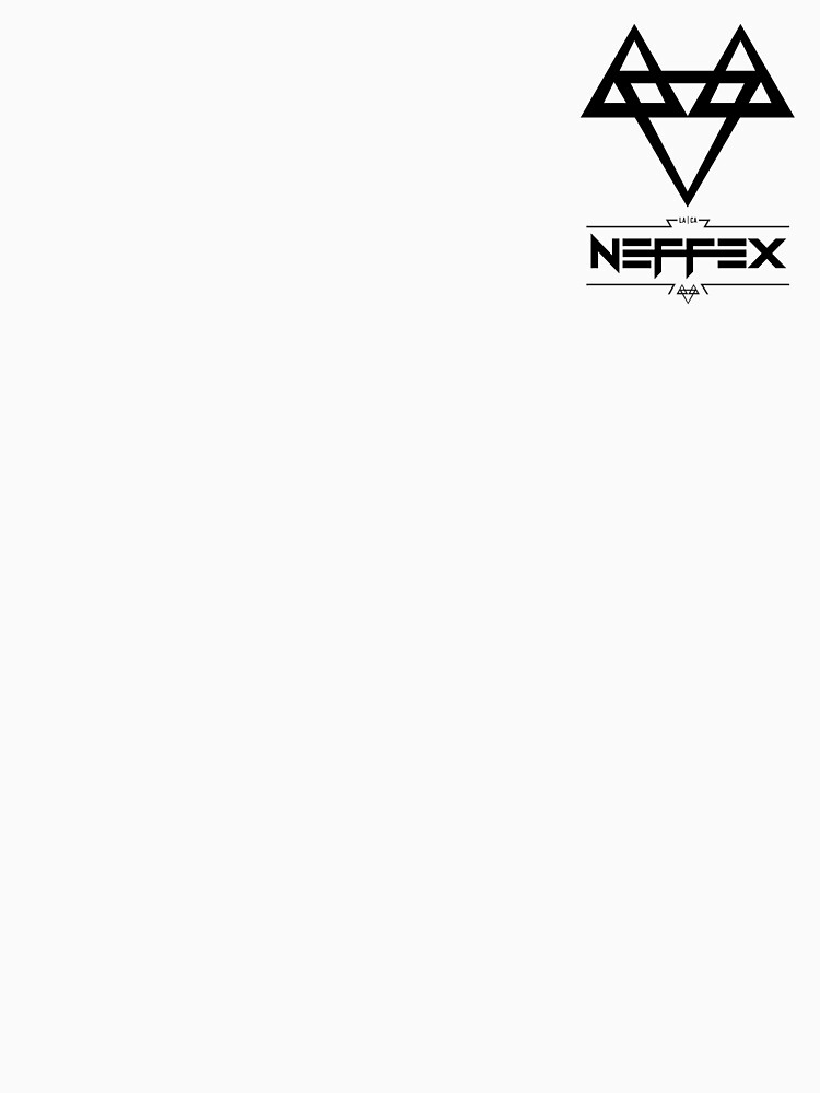 "NEFFEX Both Logos Black 2" T-shirt for Sale by Neffex | Redbubble ...