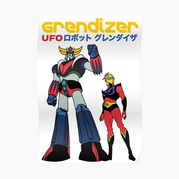 Grendizer Posters | Redbubble