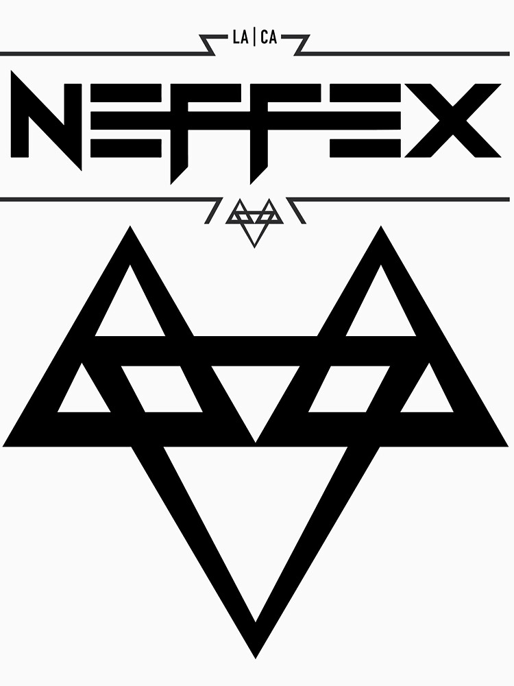 "NEFFEX 2 Logo Black" T-shirt by Neffex | Redbubble