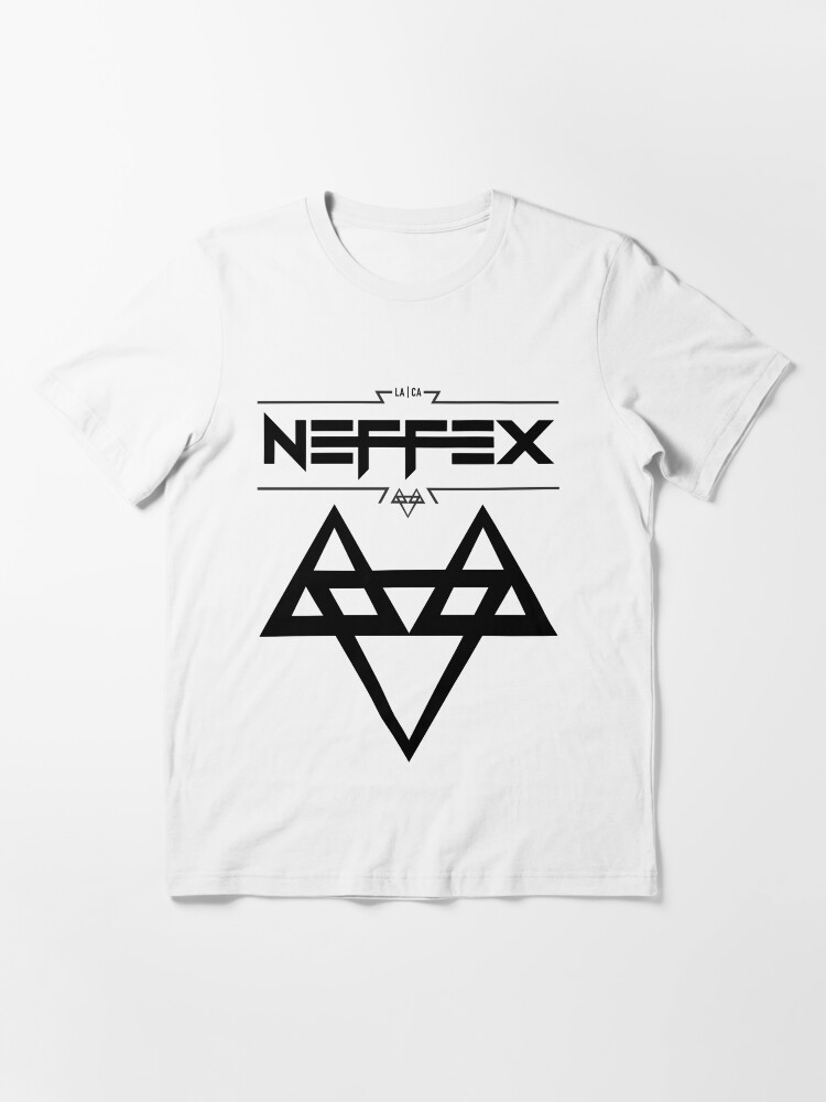 "NEFFEX 2 Logo Black" Essential T-Shirt for Sale by Neffex | Redbubble