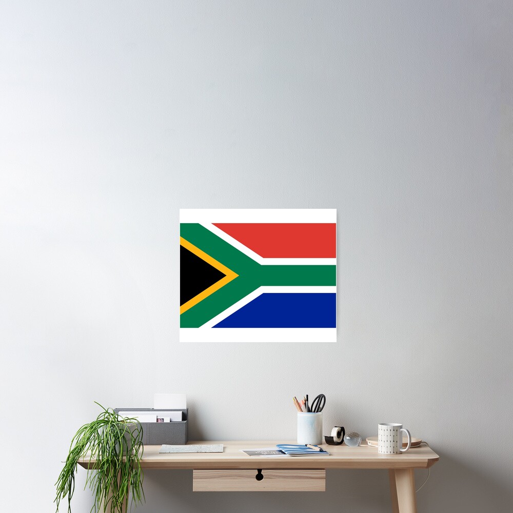 "South Africa Flag" Poster for Sale by deanworld | Redbubble